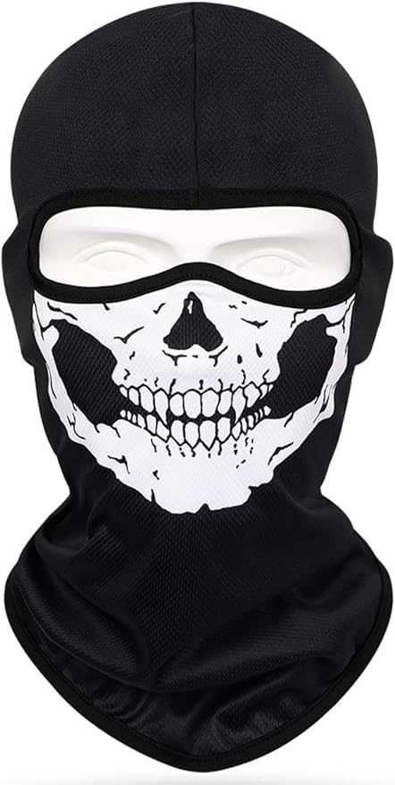 Arm sleeves Brand 3D Scary Skull Skeleton Masks Balaclava Ghost ...