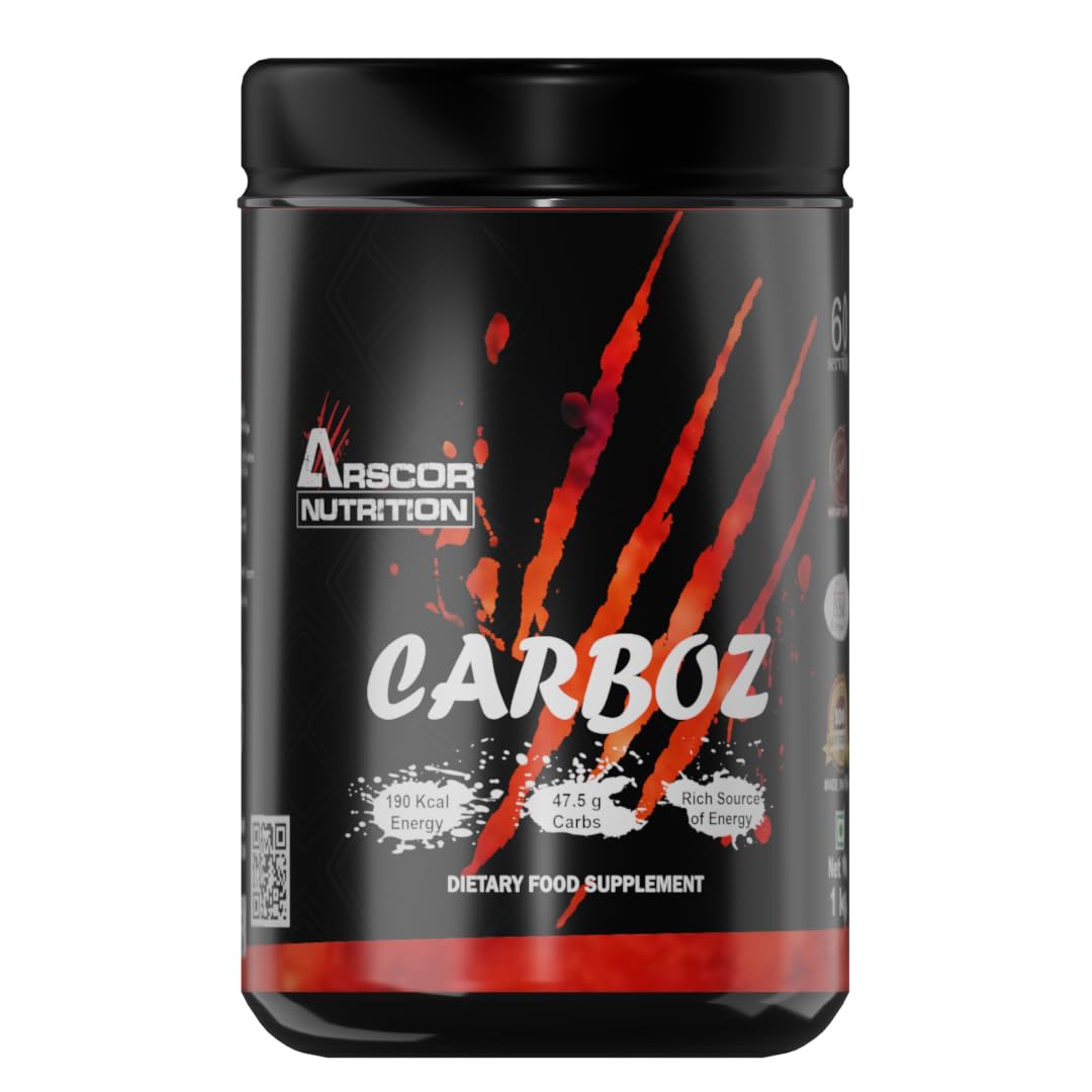 Arscor Nutrition Carboz Supplement Nutrient-Rich Carbohydrate Powder ...