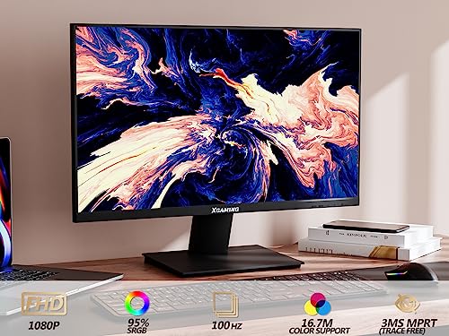 Snapklik.com : Memzuoix 24 Inch FHD Computer Monitor 100Hz,IPS HDR PC ...