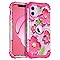 Amazon.com: Miqala for iPhone 16 Pro Max Case,Glow in The Dark Three Layer Heavy Duty Shockproof ...