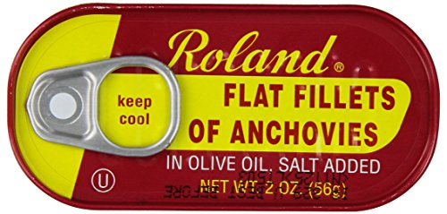 Snapklik.com : Roland Foods Flat Anchovy Fillets Packed In Olive Oil