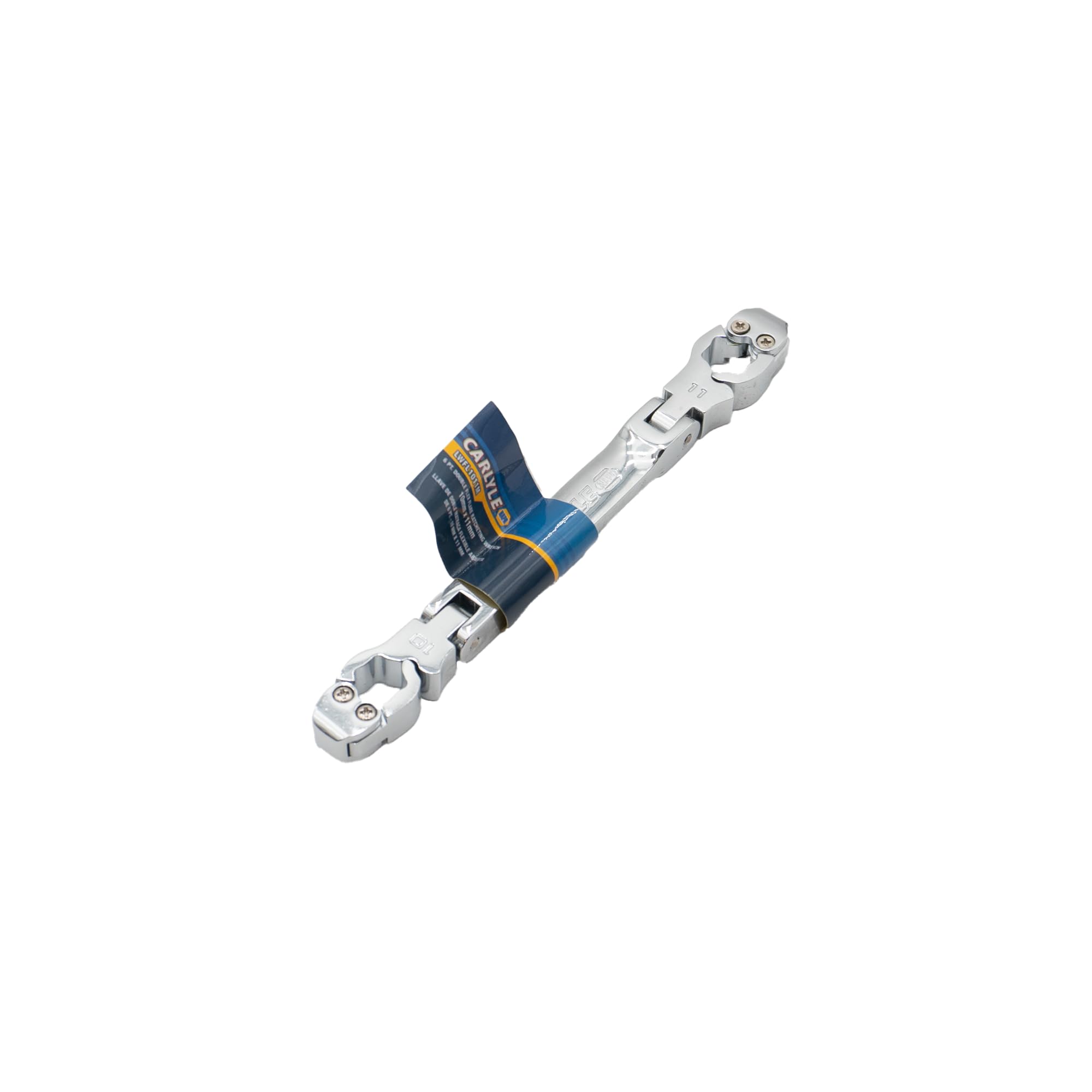 Snapklik.com : AGS Ratcheting Flare Nut Brake Line Wrench