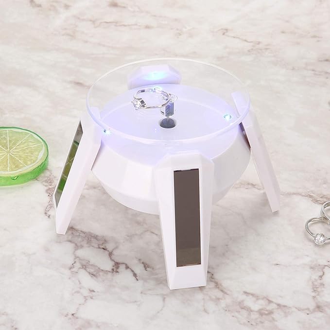 Daegu Solar Powered Rotating Display Stand, 360 Rotating Turntable ...