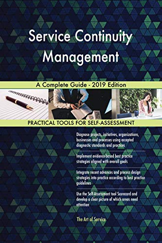Service Continuity Management A Complete Guide - 2019 Edition eBook ...