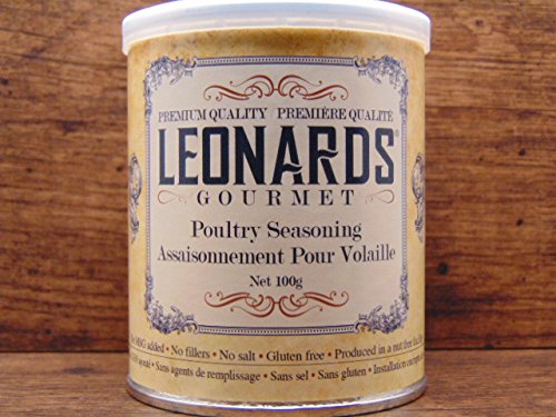 Amazon.com : Leonards Gourmet Poultry Seasoning, Gluten Free, Nut Free ...