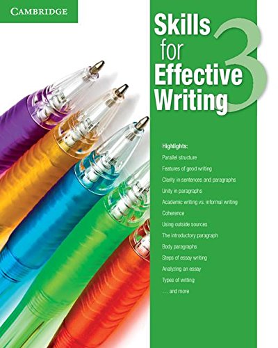 Amazon.com: Skills for Effective Writing Level 3 Student's Book plus ...
