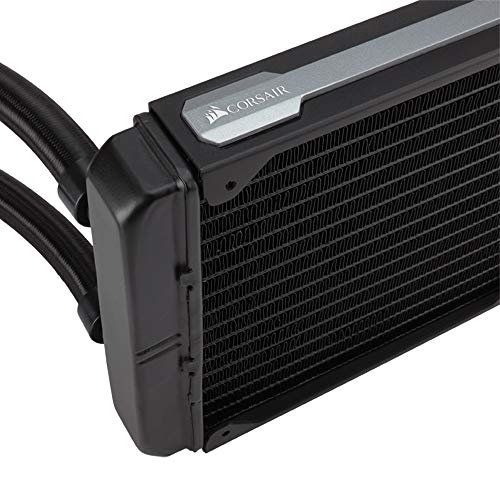 CORSAIR Hydro Series H115i AIO Liquid CPU Cooler, 280mm Radiator, Dual ...