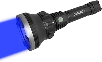Amazon.com: CYANSKY H5GT Dual Color Flashlight,Blue Light for Hunting ...