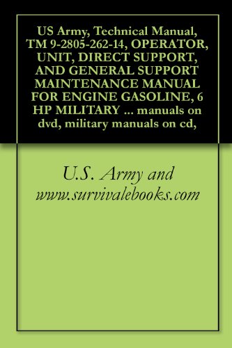 US Army, Technical Manual, TM 9-2805-262-14, OPERATOR, UNIT, DIRECT ...