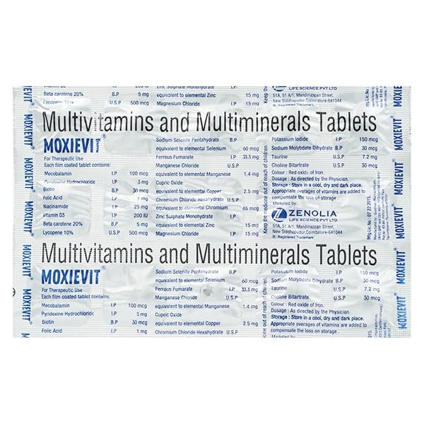 Moxievit - Strip of 15 Tablets : Amazon.in: Health & Personal Care