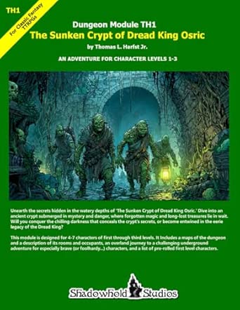 Amazon.com: Sunken Crypt of Dread King Osric: 9798296565600: Harfst Jr ...