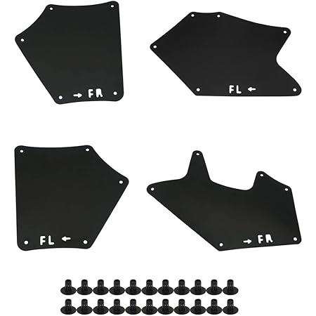 Amazon.com: MOCW 4 Pcs Splash Shield with Clips 53737-0C030 Splash ...