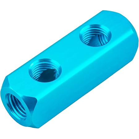 Amazon.com: Air Manifold, 2 Way 4 Port Air Compressor Manifold ...