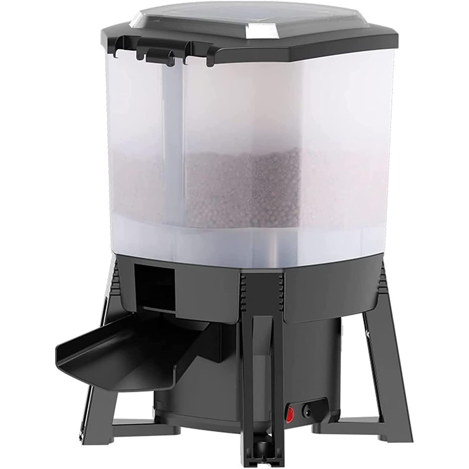 Amazon.com : Solar Automatic Fish Feeder, 6L Electric Fish Food ...