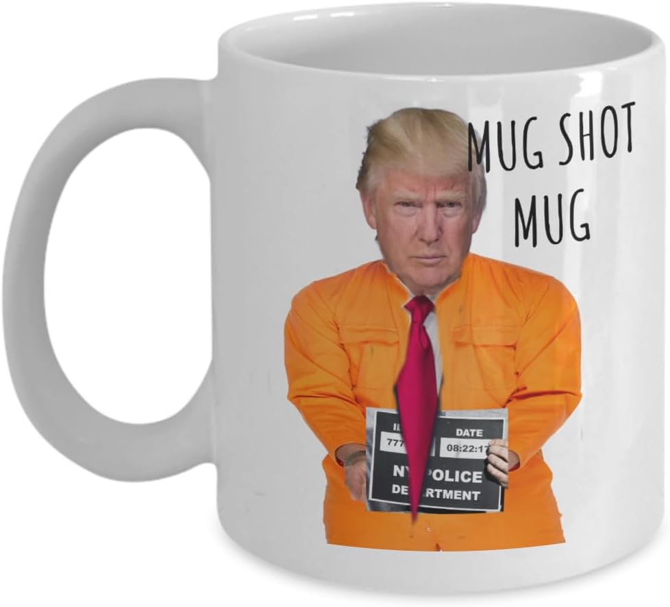 Amazon.com: Trump Mug Shot Mug, Political Mug, MAGA Tears Mug, Gift for ...