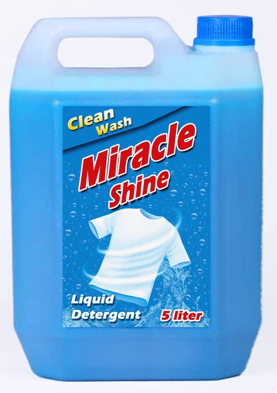 Miracle Shine Matic Liquid Detergent Front Load : Amazon.in: Health ...