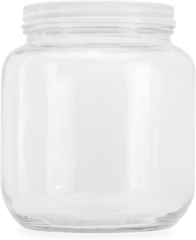 Amazon.com: Cornucopia Brands 64oz Clear Wide-mouth Glass Jar, BPA free ...