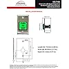 Amazon.com: Visionis VIS-7100 Green LED Square Request Push to Exit Button Release with Timer ...