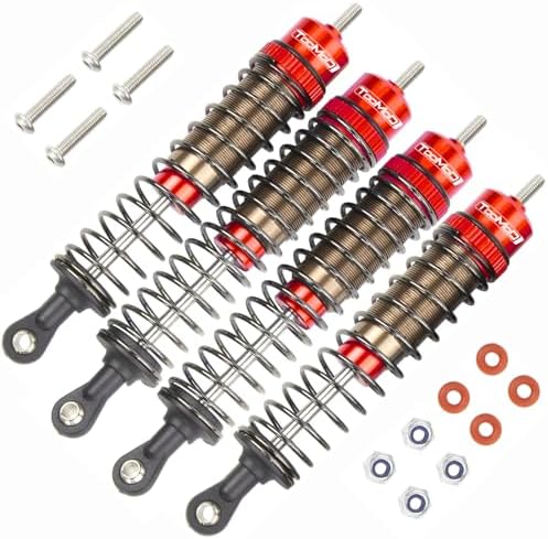 Amazon.com: TOOMOD CW01 RC Car Oil Shocks Absorber Damper For Tamiya 1/ ...