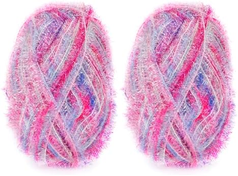 Amazon.com: CAMAL Scrubby Yarn for Dishcloths Polyester Yarn for ...