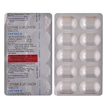 Ceftas O - Strip of 10 Tablets : Amazon.in: Health & Personal Care