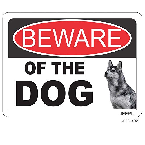 Buy JEEPL-BE WARE OF DOG SIGN BOARD | Warning Sign Board | Duty Sign ...