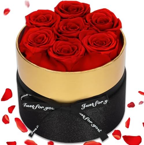 Amazon.com: GLAMOUR BOUTIQUE 16 Flower Forever Heart Shape Box ...