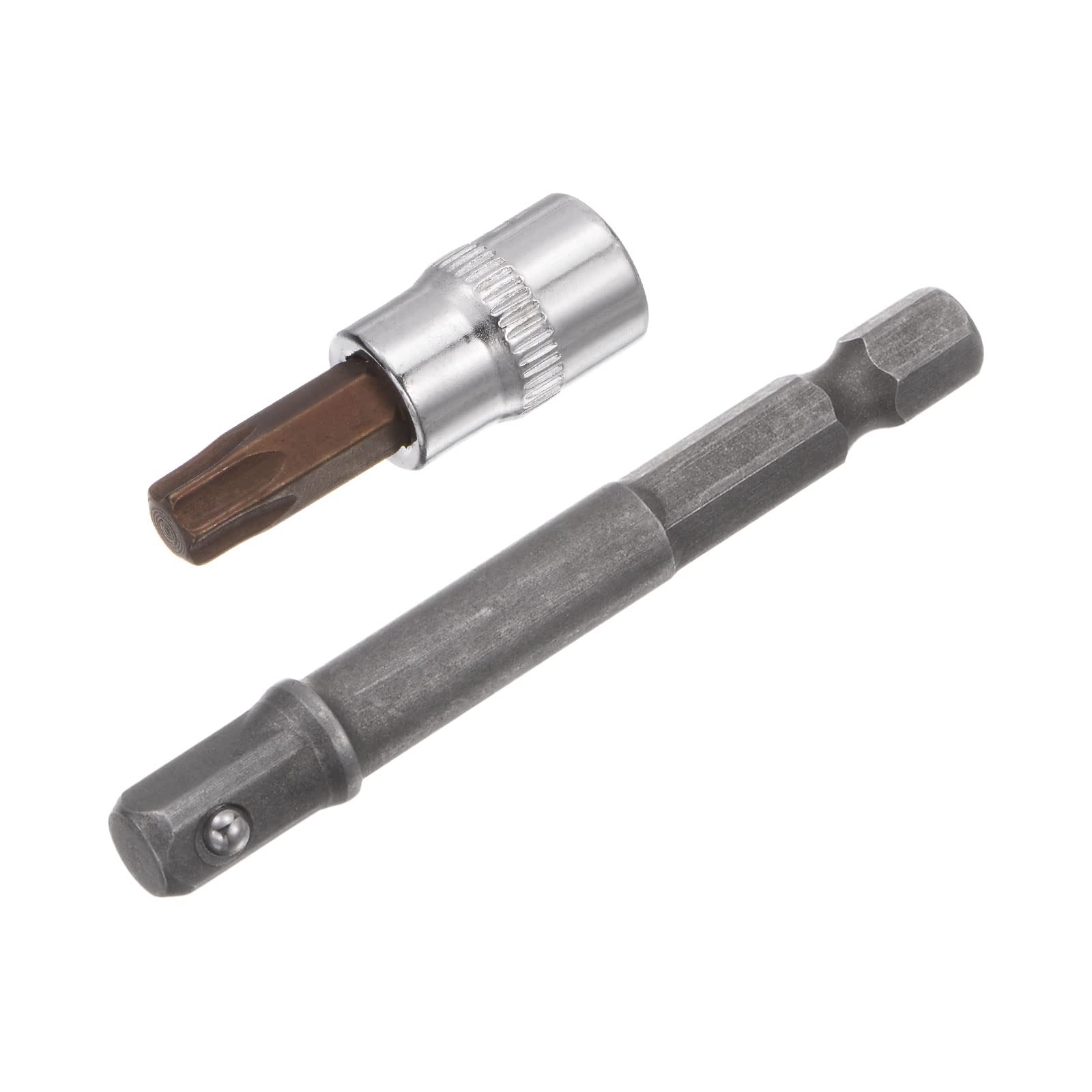 Amazon.com: uxcell T40 Torx Bit Socket, 1/4" Square Drive CR-V Sockets ...