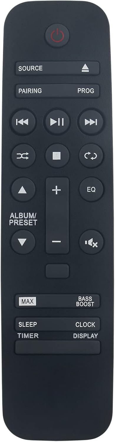 Amazon.com: PERFASCIN Replacement Remote Fit for Philips Mini Hi-Fi ...