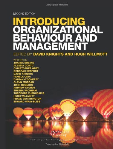 Introducing Organizational Behaviour and Management: 8601200509458 ...