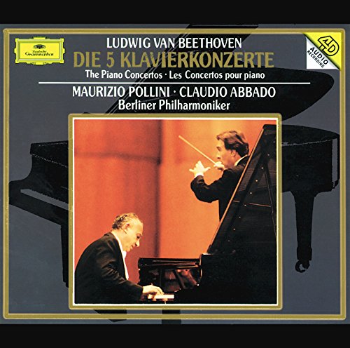Play Beethoven: The Piano Concertos by Maurizio Pollini, Berliner ...