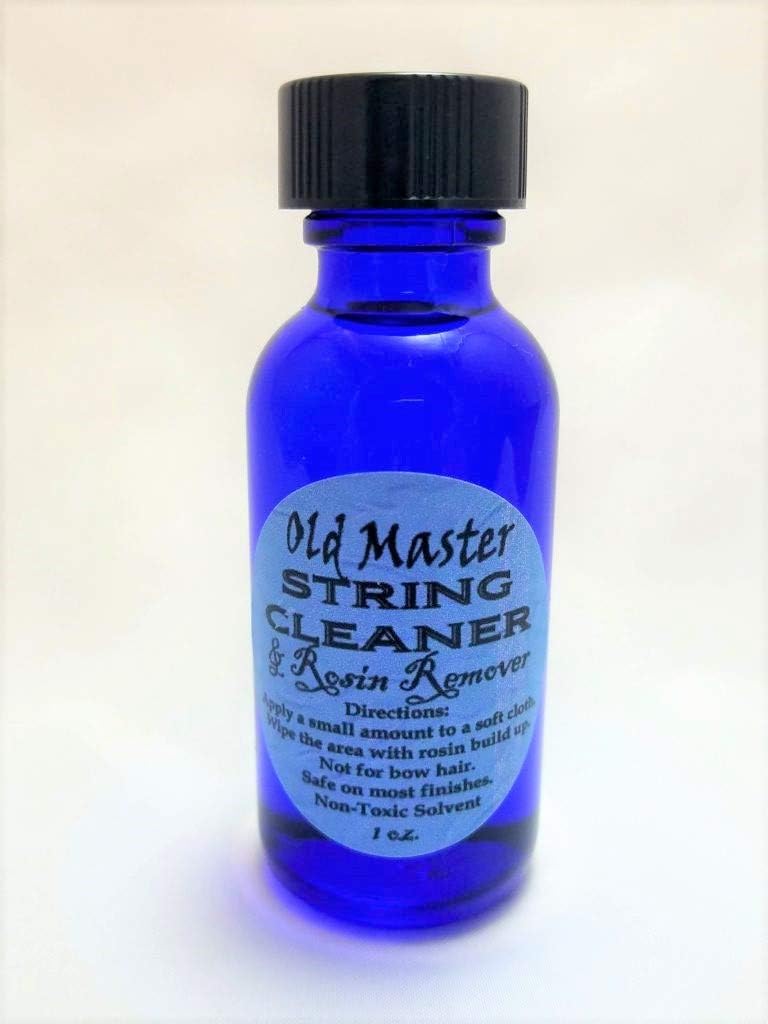 Amazon.com: Old Master String Cleaner and Rosin Remover (Blue ...