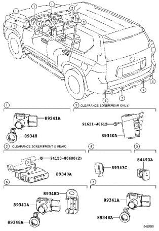 Amazon.com: Genuine Toyota Parts - Retainer, Ultrasonic (89348-71010-B6 ...