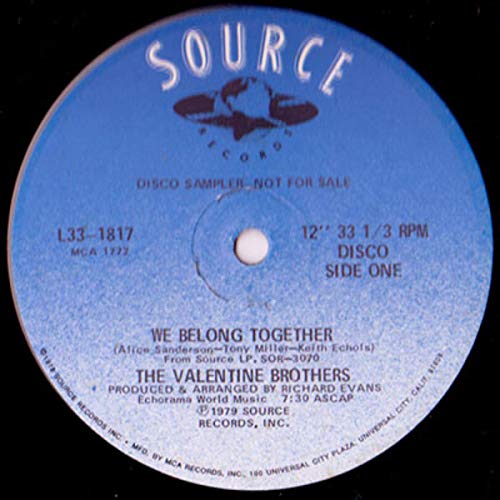 Amazon.com: We Belong Together - The Valentine Brothers: CDs & Vinyl