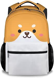Amazon.com | UNIKITTY Boys Backpack Kids Backpacks for School, Shiba ...