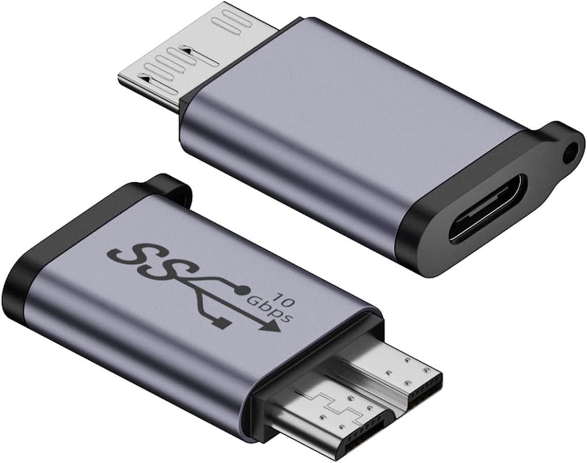 Amazon.com: CY Adapter USB-C USB 3.1 Type C Female to Micro USB 3.0 ...