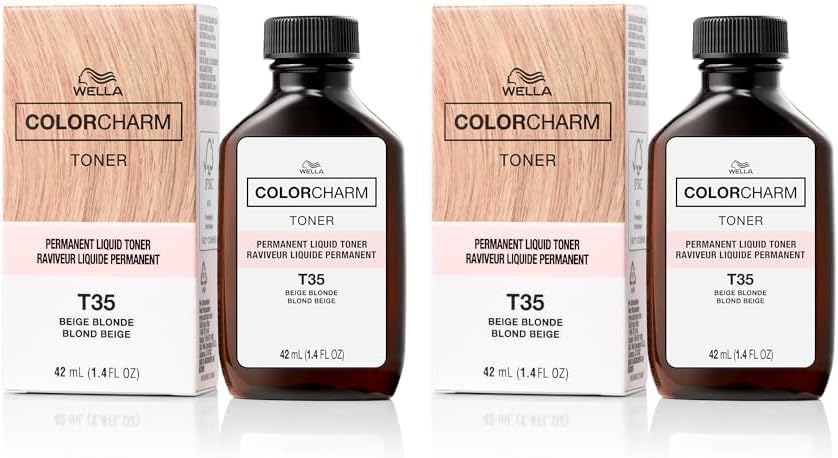 Amazon.com: WELLA Color Charm Hair Toner, Neutralize Brass With ...