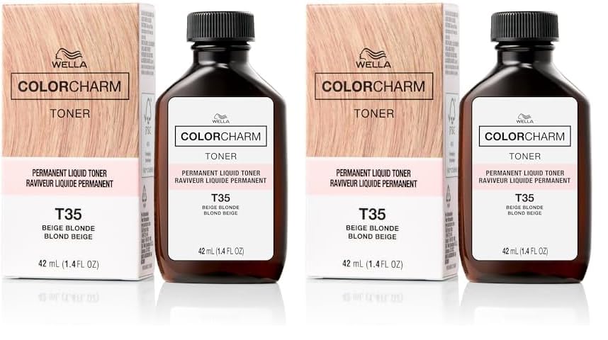 Amazon.com: WELLA Color Charm Hair Toner, Neutralize Brass With ...