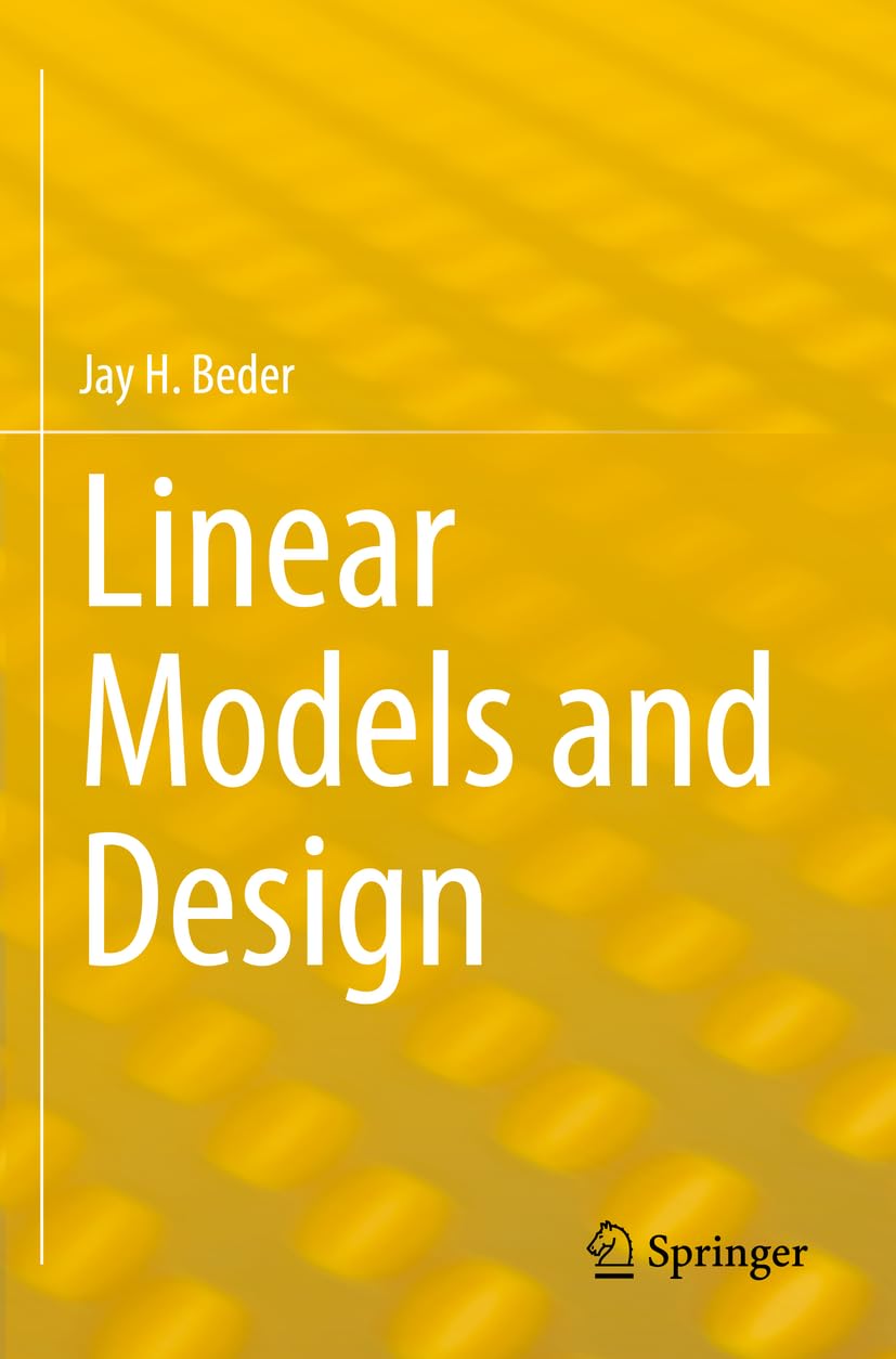 Buy Linear Models and Design Book Online at Low Prices in India ...