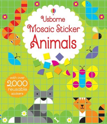 Mosaic Sticker Animals (Mosaic Sticker Books): Amazon.co.uk: Robson ...