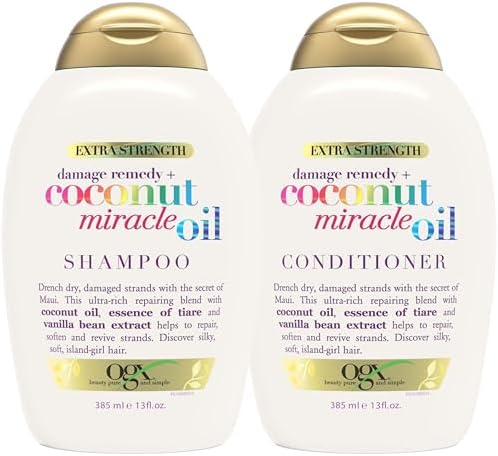 Amazon.com : OGX Nourishing Coconut Milk Shampoo for Strong, Healthy ...