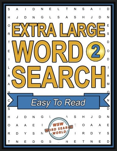 Extra Large Word Search - Easy To Read: Extra Large Word Search Puzzles ...