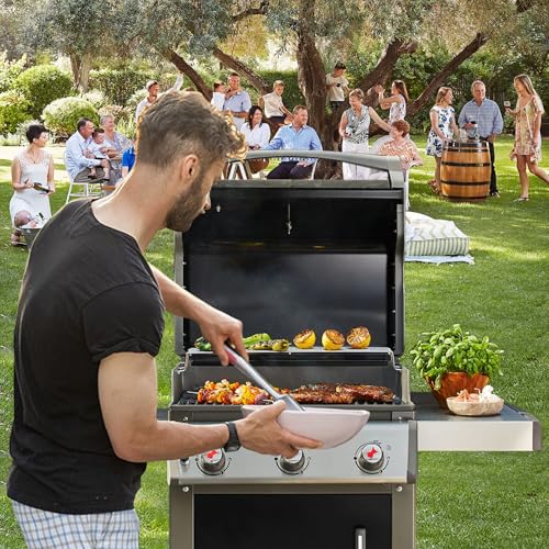 7638 Grill Grates for Weber Spirit I & II 300 Series, 17.5" Cast Iron ...