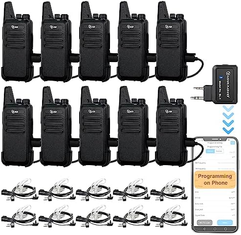 Amazon.com: TID TD-M8s 2 Way Radio Walkie Talkies Rechargeable VOX ...