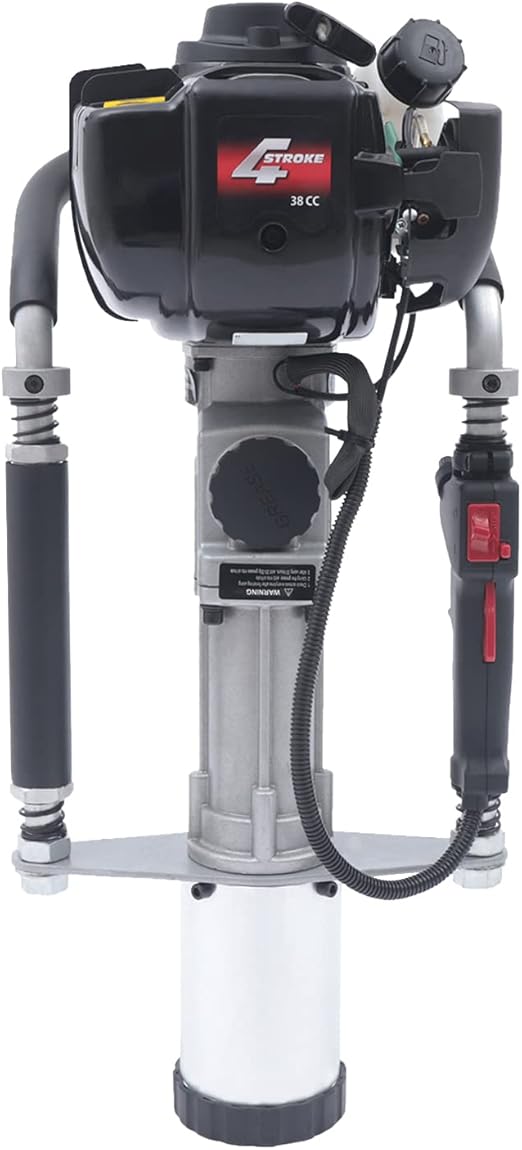 Pile Driver Hammer, 4 Stroke 38CC Gas Powered T Post Driver Hammer ...