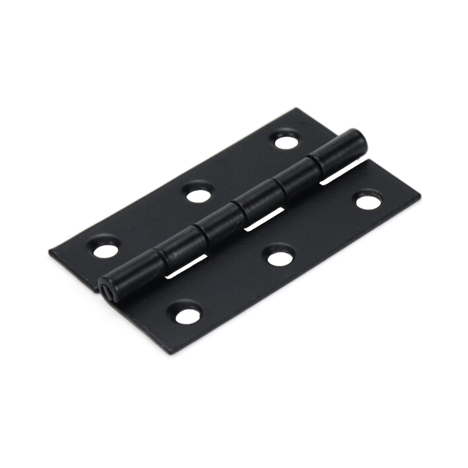Snapklik.com : Antrader 2 Black Folding Butt Hinges Mini Cabinet Hinges