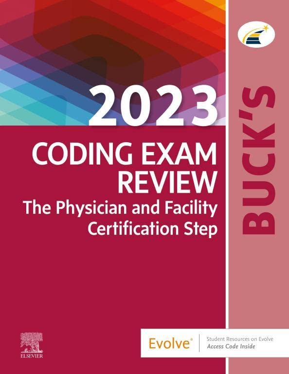 Buck's 2023 Coding Exam Review - E-Book: The Certification Step ...