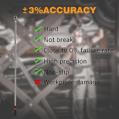 Snapklik.com : SuZhi 1-Inch Drive Click Torque Wrench 200-1000 FT.LB ...