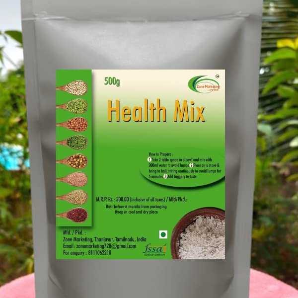 Zone Marketing Health Mix 500g / Health and Nutrition Drink/No Sugar ...