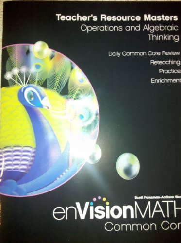 enVisionMATH Common Core, Grade 5, Teacher's Resource Masters ...